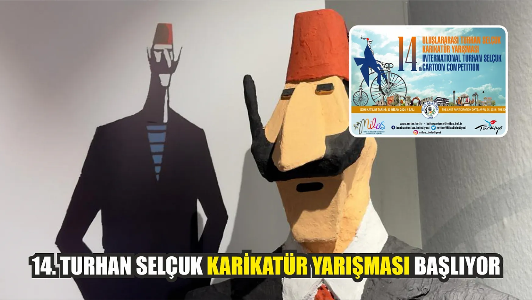 14. Turhan Selçuk Karikatür Yarışması başlıyor - Kültür Sanat - Görsel